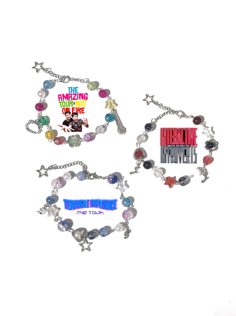 Dan and Phil Tour Bracelet - Etsy