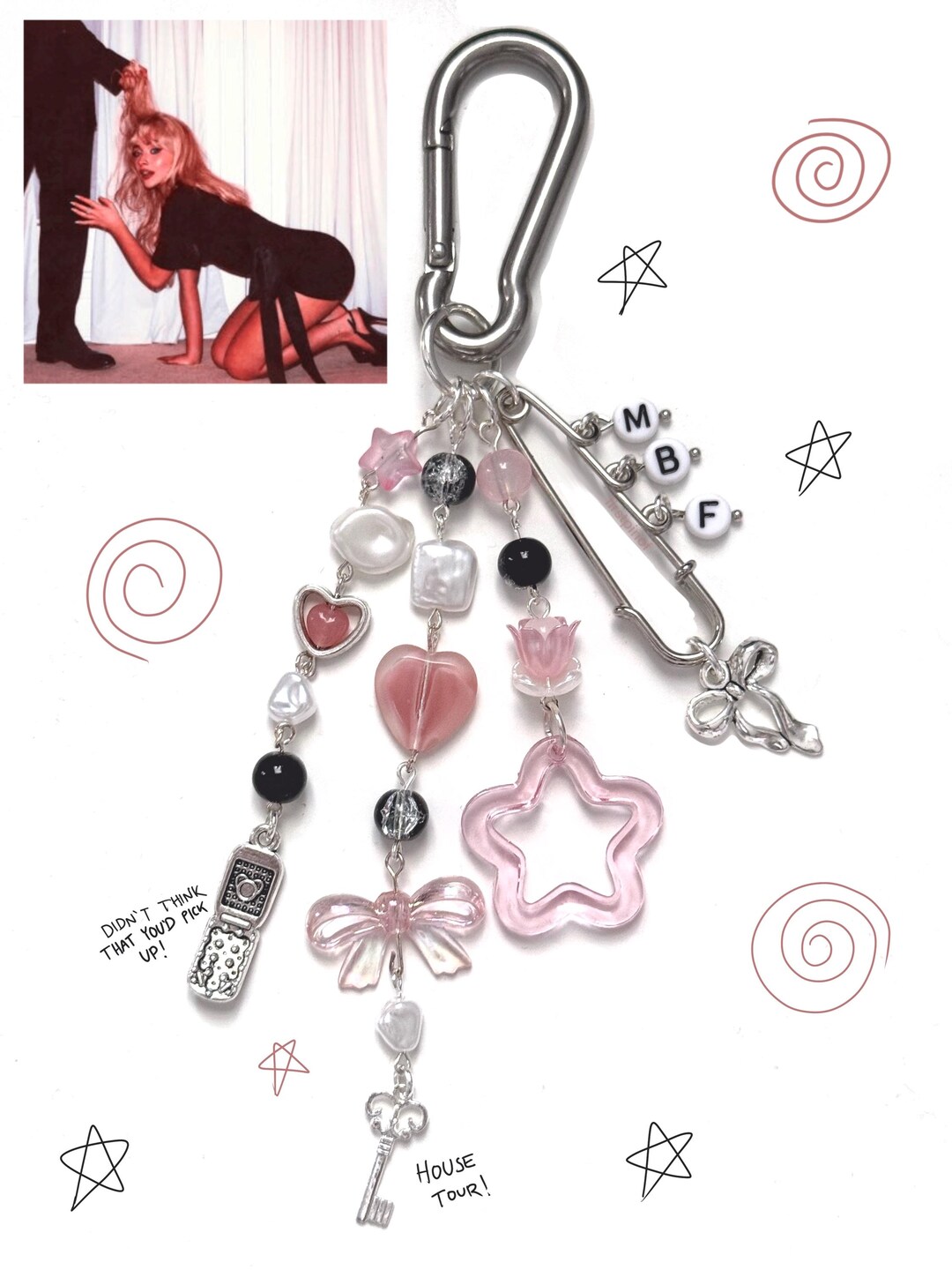 Sabrina Carpenter Man’s Best Friend Keychain - Etsy