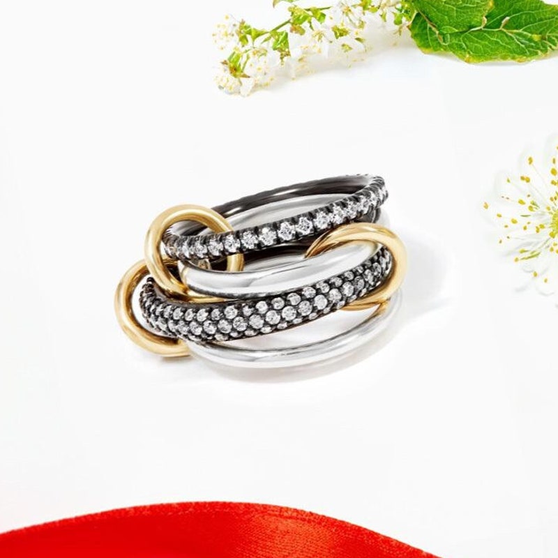 Connected Ring - Etsy