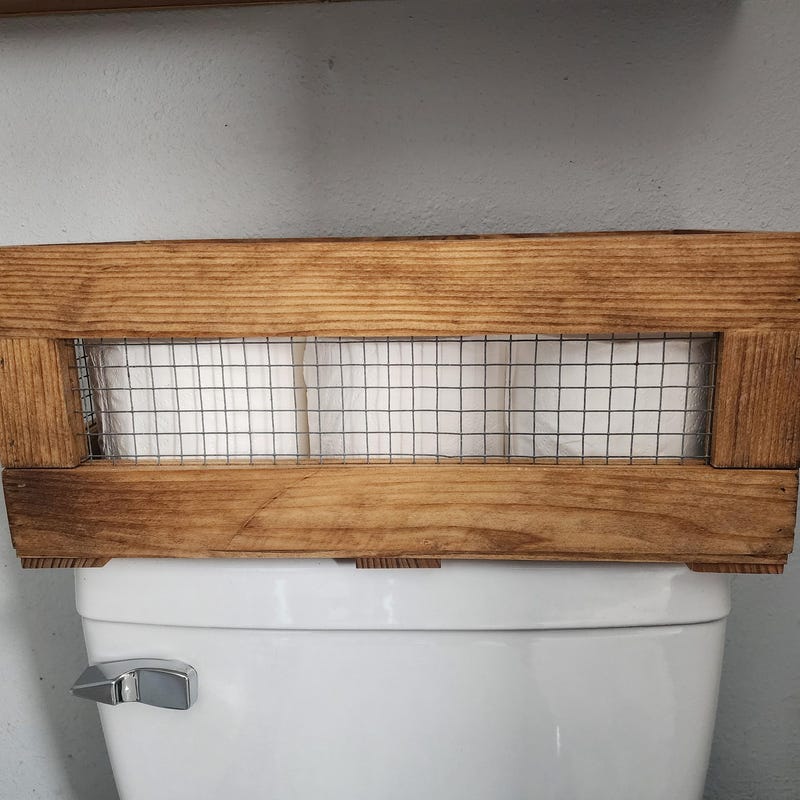 Back of Toilet Box - Etsy