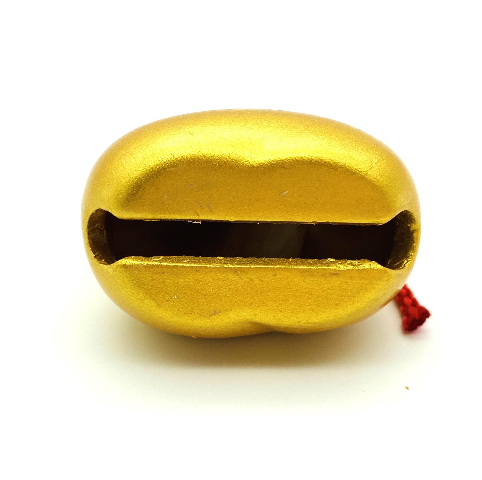 Eto Good Luck Clay Bell Year of Snake 2025 Gold - Etsy
