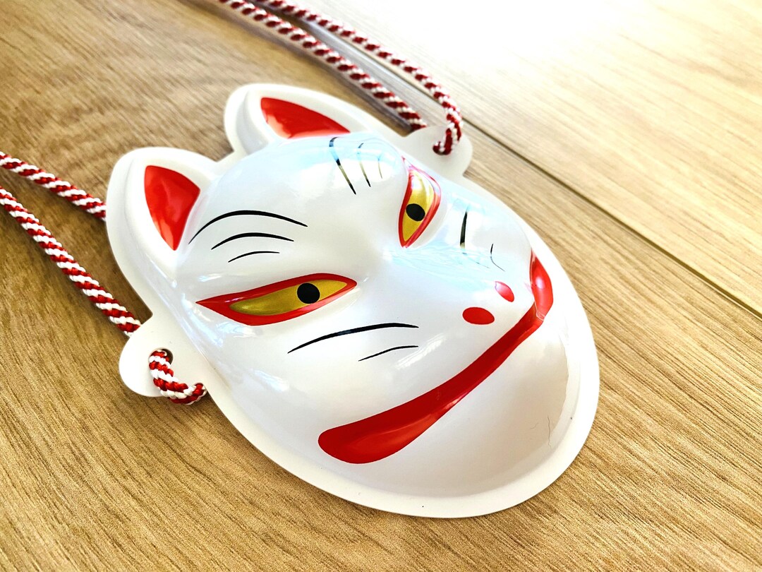 Inari Kitsune Fox Mask Mini - Etsy