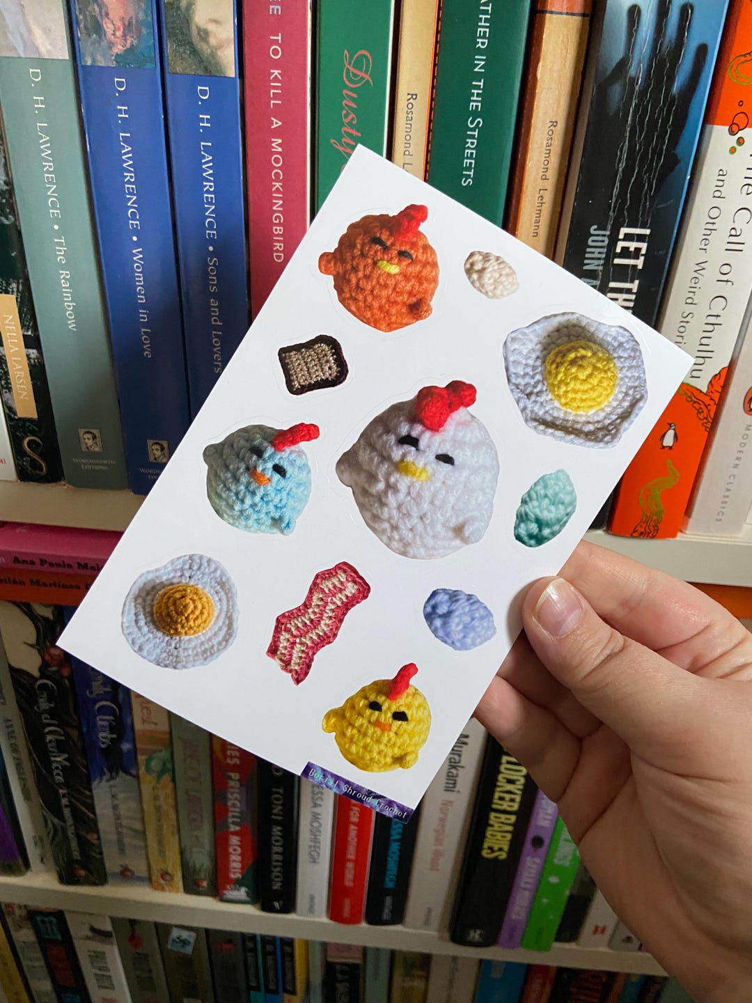 Chicken and Egg A6 Sticker Sheet - Etsy UK