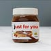 Personalized Nutella Jar Label Template, DIY Gift (printable) - Etsy