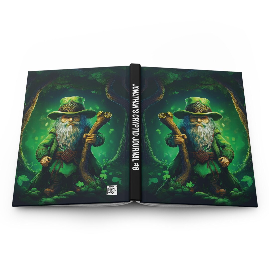 Lucky Leprechaun Journal | Personalized Irish Myth Notebook for Writers ...