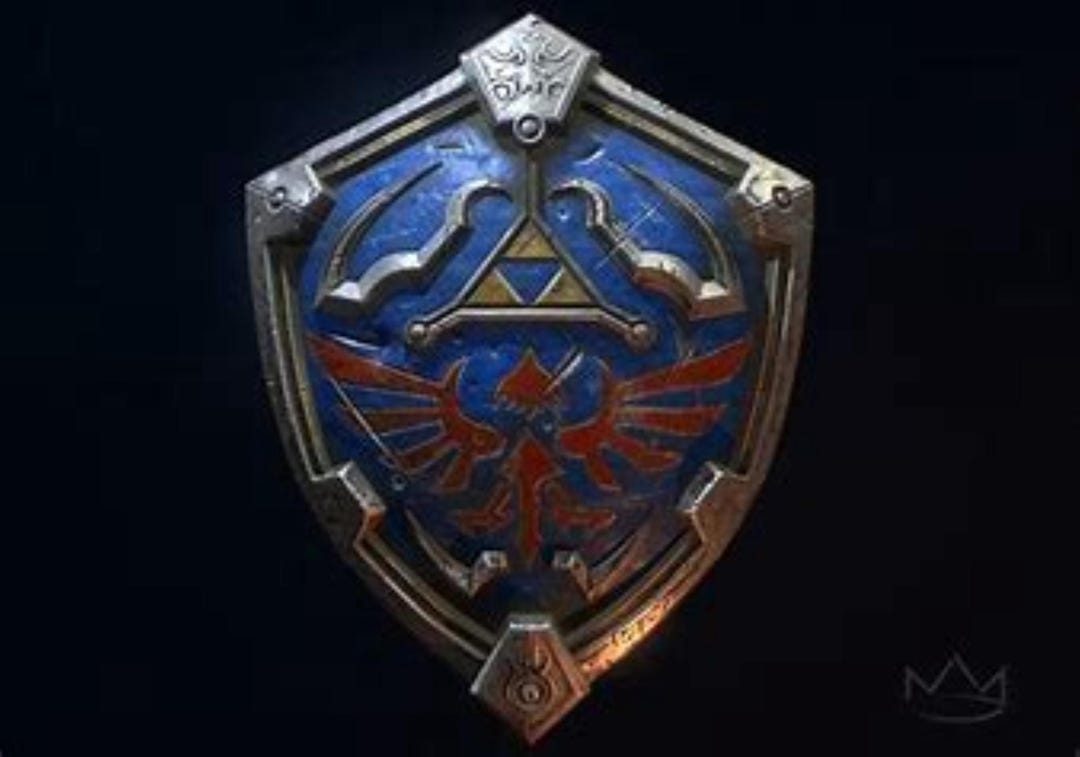 Legend of Zelda Hyrule Shield 3D Printing File! - Etsy