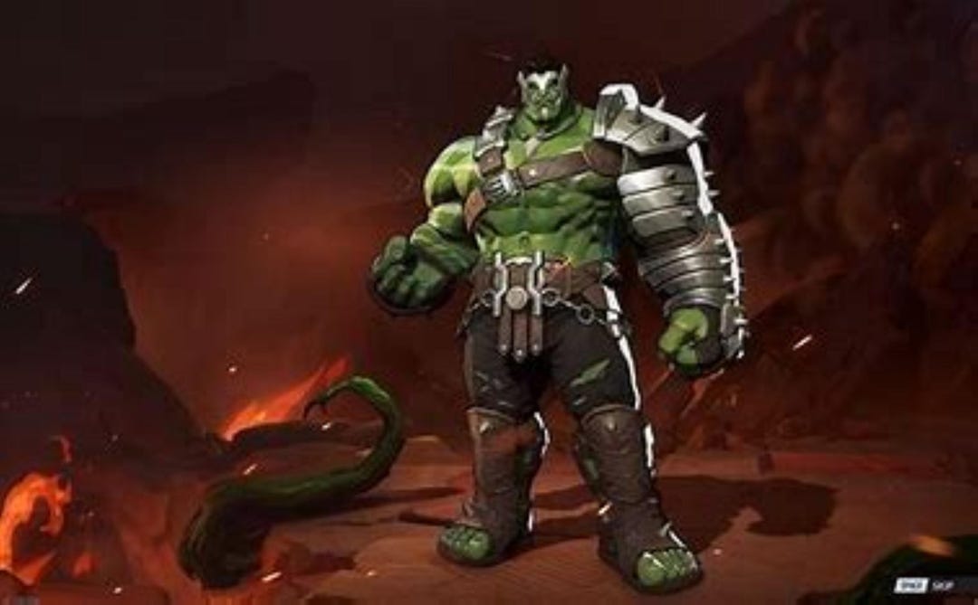 Marvel Rivals Hulk Green Scar Skin 3D Printing File! - Etsy