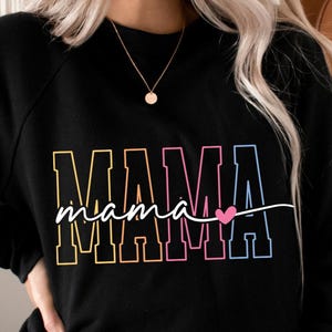 Mama SVG: Trendy Mom Life Shirt Design (digital Download) - Etsy