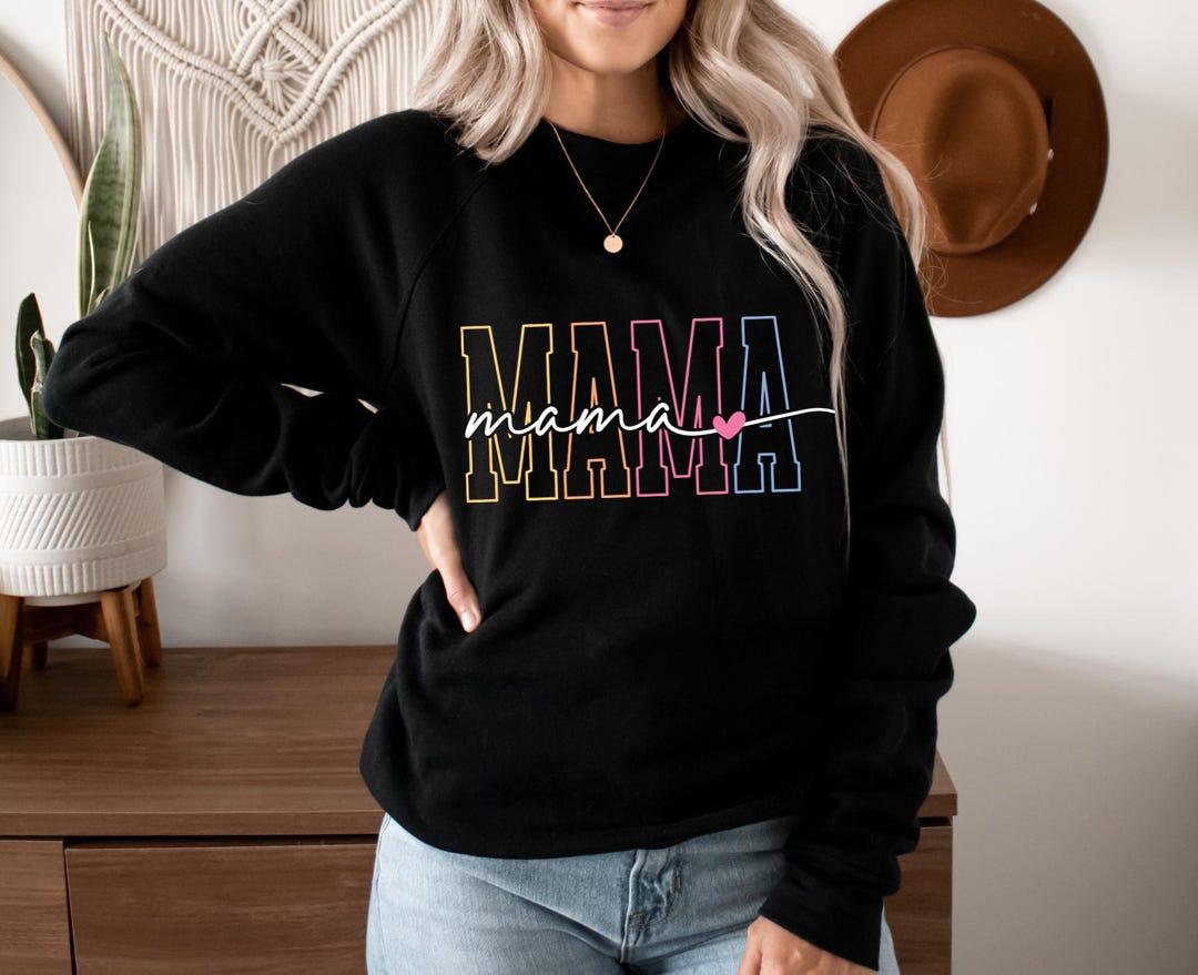 Mama SVG: Trendy Mom Life Shirt Design (digital Download) - Etsy