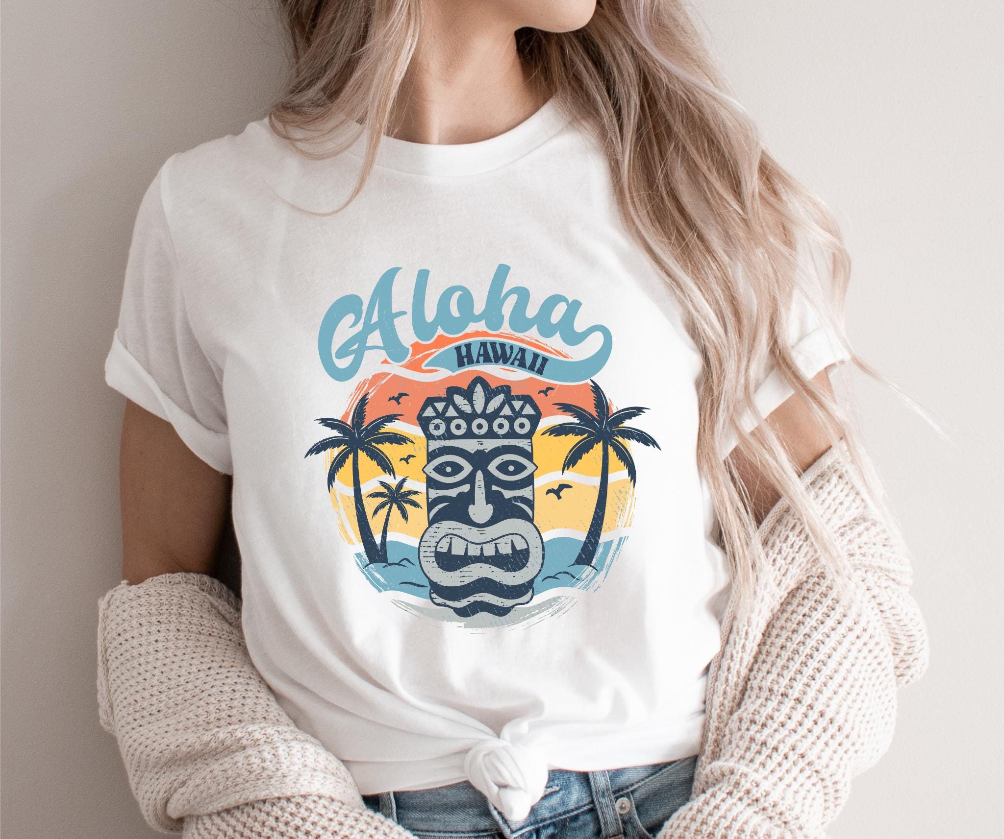 Aloha Hawaii PNG, Summer Png, Varsity Aloha Png, Hawaii Png, Retro ...