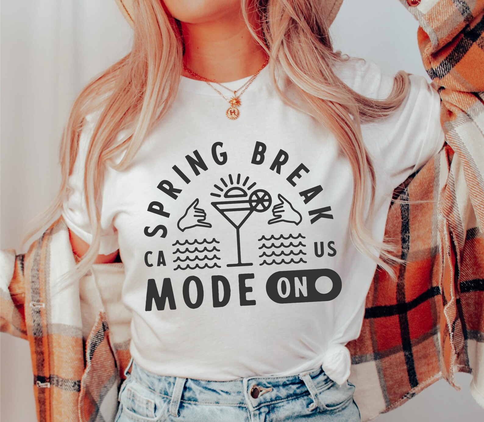 Spring Break Mode Svg PNG, Spring Break 2025 Png, Spring Break Shirt ...