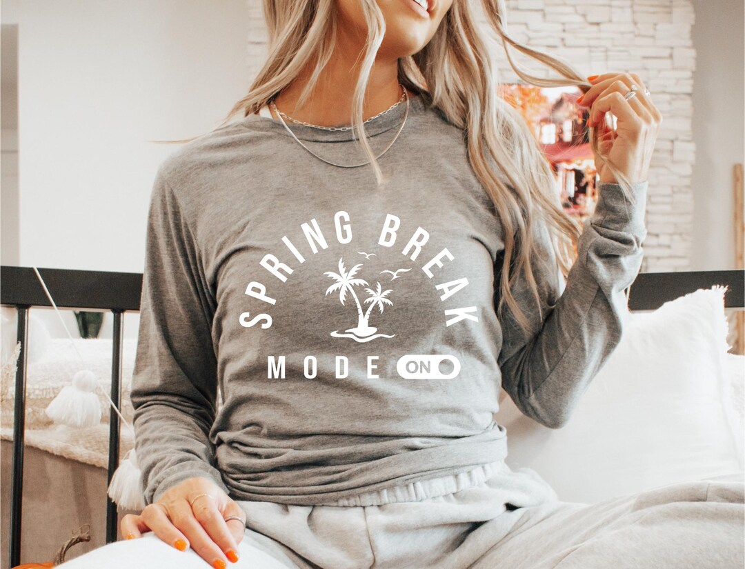 Spring Break Mode PNG: Tropical Vibes Graphic (digital Download) - Etsy