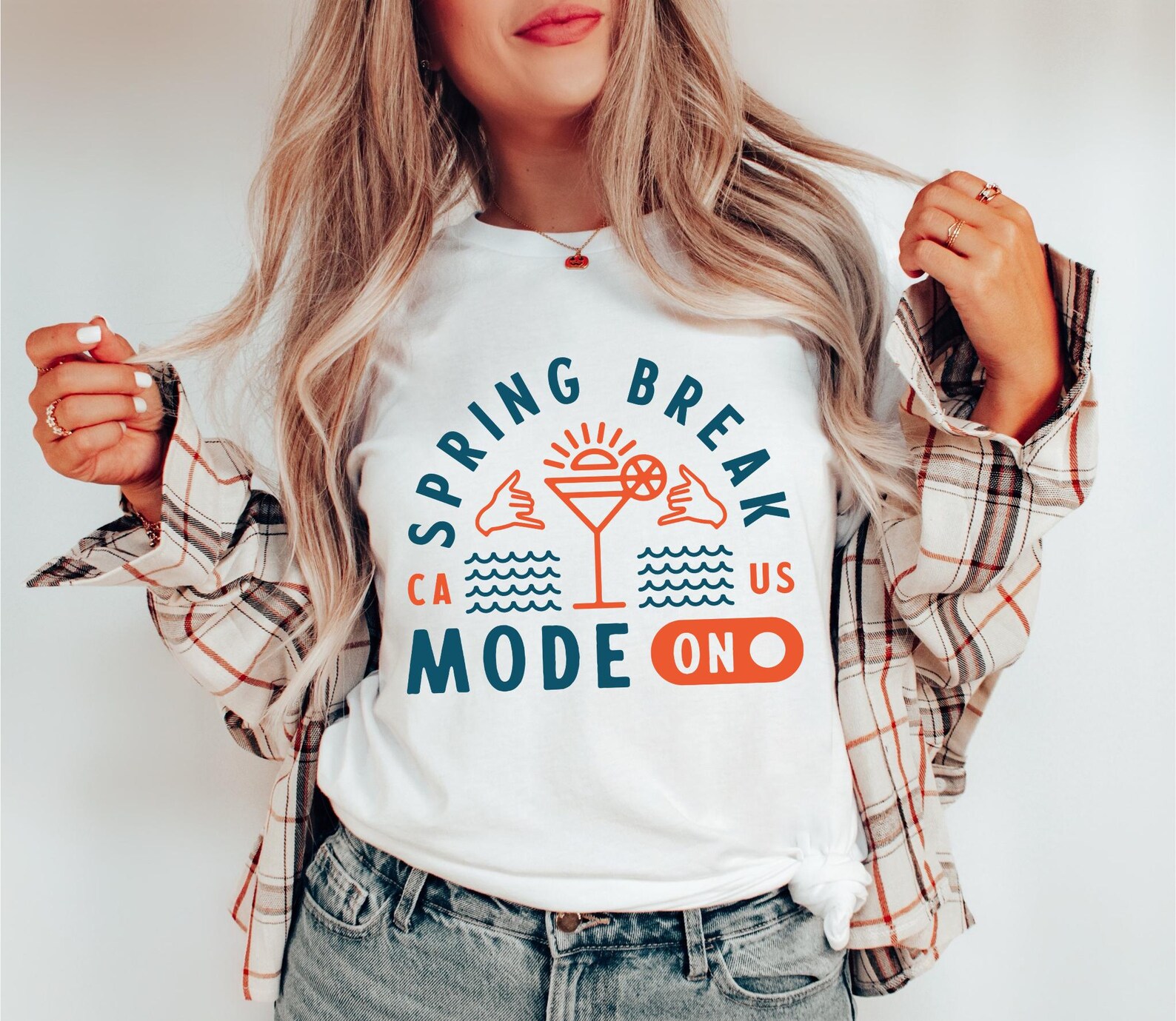 Spring Break Mode Svg PNG, Spring Break 2025 Png, Spring Break Shirt ...