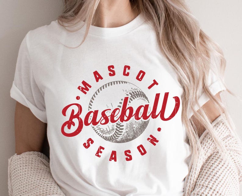 Baseball Team SVG PNG: Mascot Template, Baseball Mom Shirt (digital ...