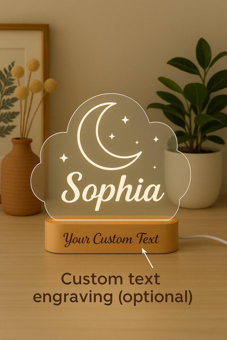 Personalized Canada Map LED Night Light, Where We Met Gift - Etsy