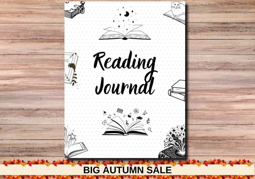 Reading Journal Cover Page - Reading Diary Cover Page - Reading Diary ...