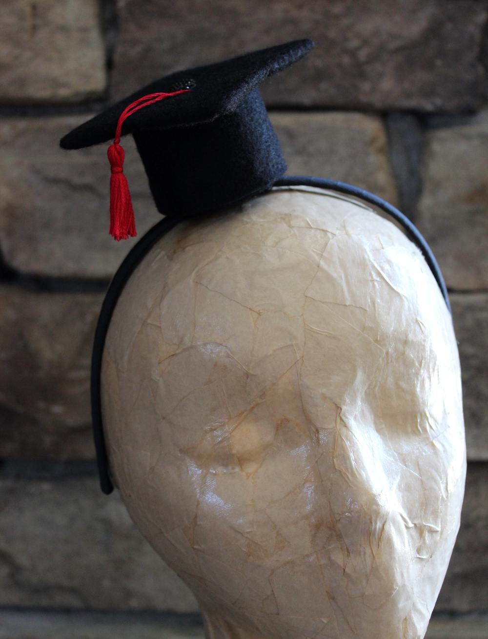 Mini Graduation Cap Headband: Felt Grad Party Photo Prop - Etsy