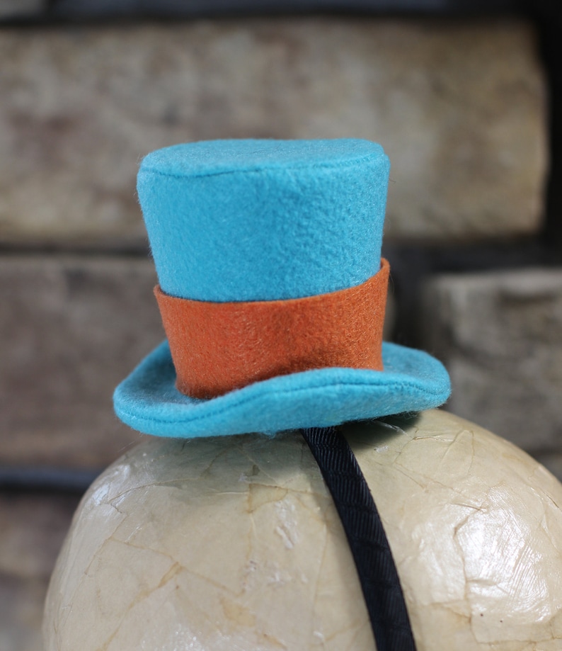Jiminy Cricket Mini Hat, Pinocchio, Blue Mini Hat, Dapper Day, Fun Run ...