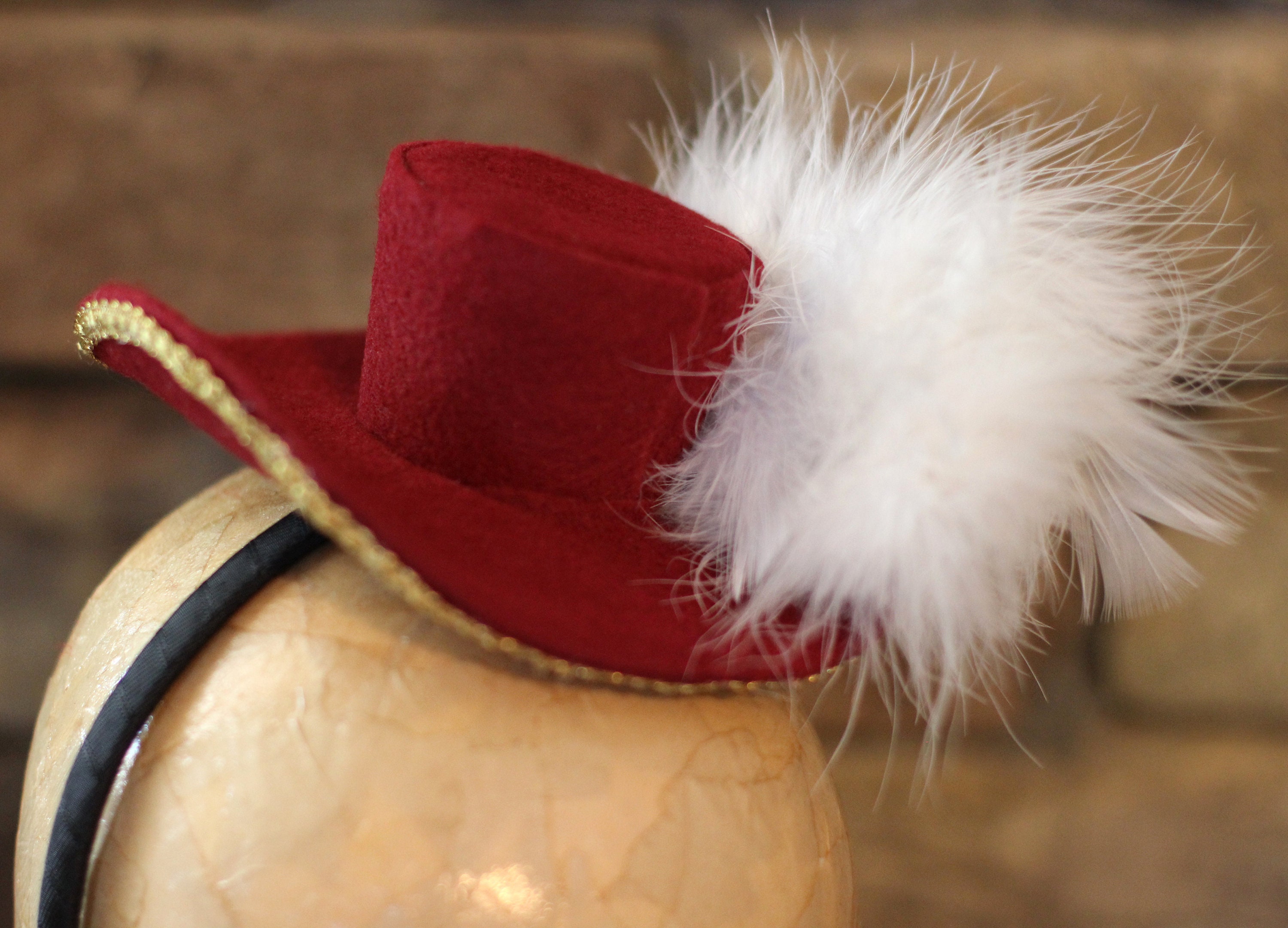 Captain Hook Hat Pirate Mini Disney Inspired Mini Headband - Etsy Australia