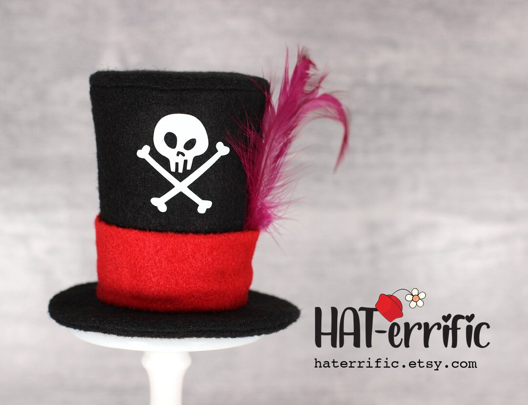 Shadowman Mini Top Hat With Scull and Bones, Villain Dr. Facilier ...