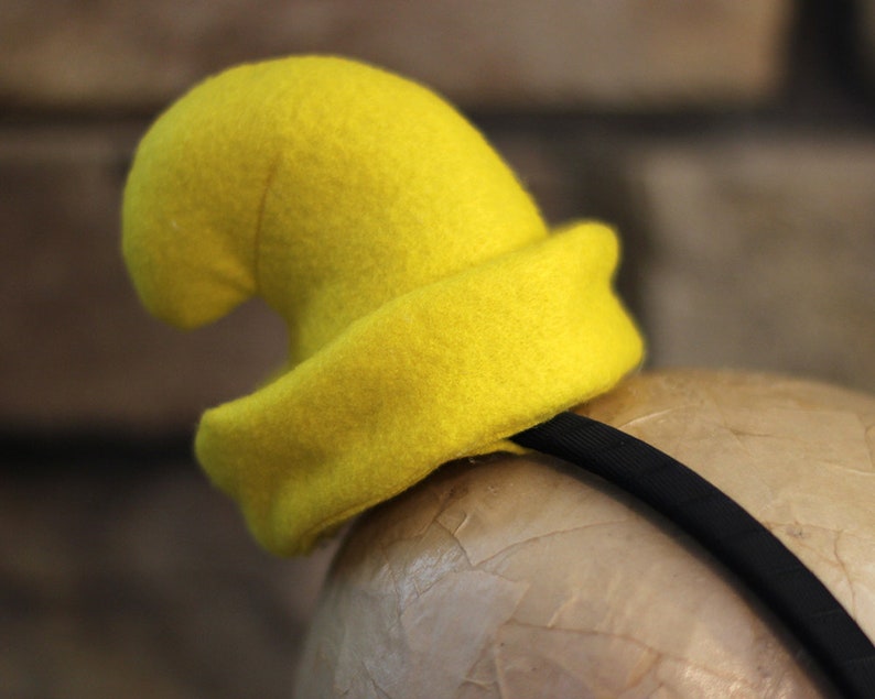 Dumbo Hat Mini Hat Headband Disney Hat Yellow Hat Disney - Etsy