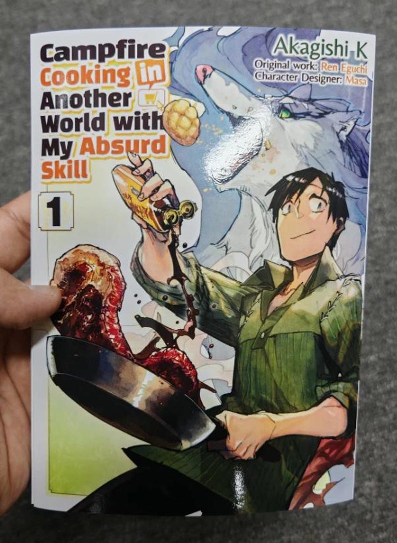 Campfire Cooking in Another World With My Absurd Skill Manga Volume 1-9 ...