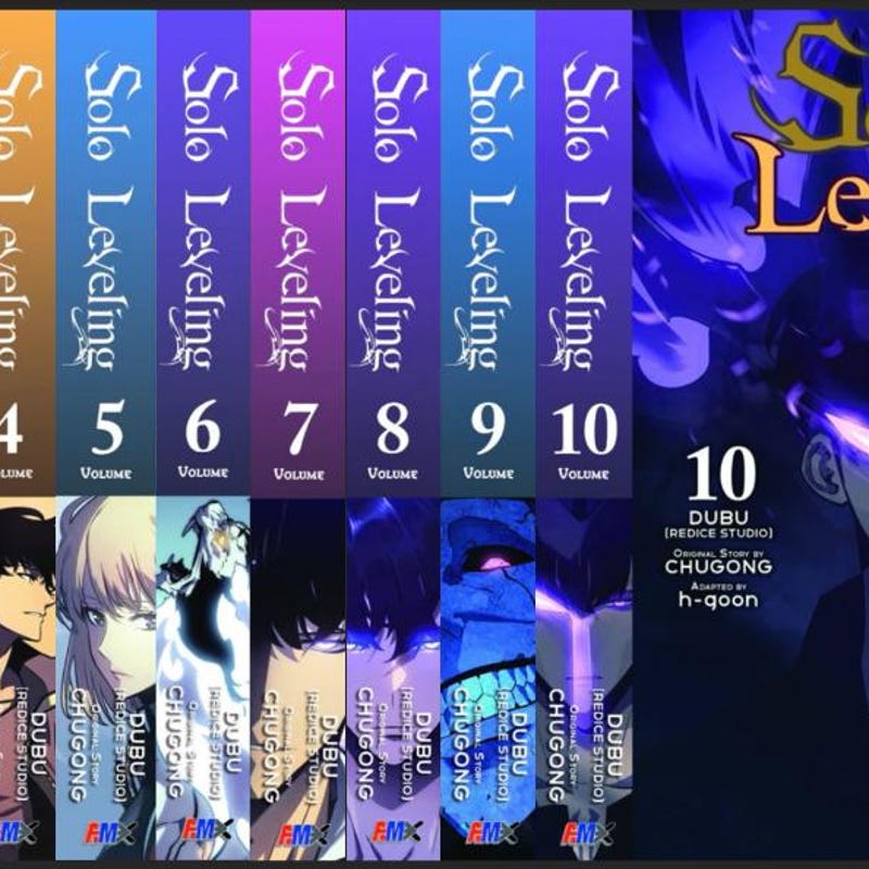 Solo leveling manhwa box set - Etsy.de