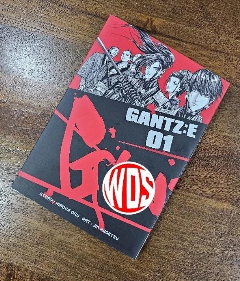 Gantz: E Manga Volume 1-6 English Full Set English Version Express Shipping - Etsy