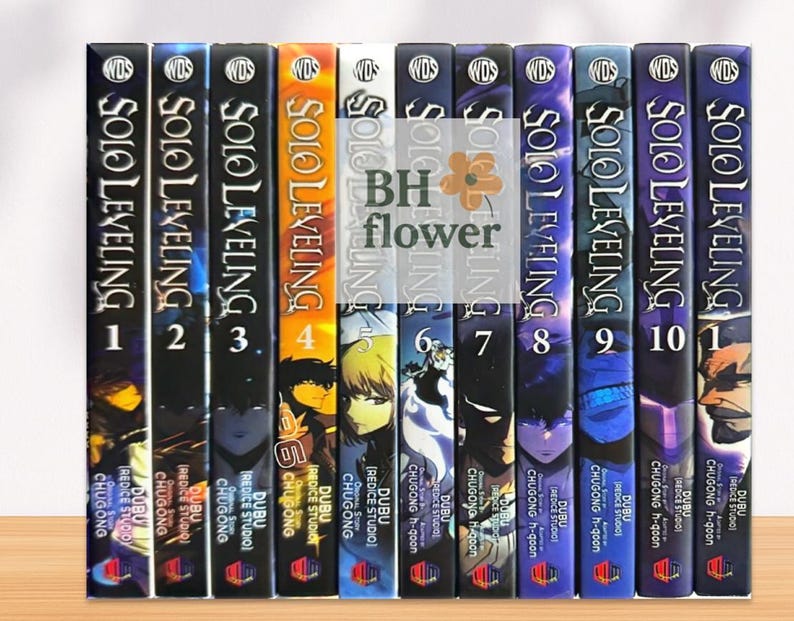 Solo Leveling Manga Vol. 1-15 [full Set/half Set] English Manhwa Comic ...