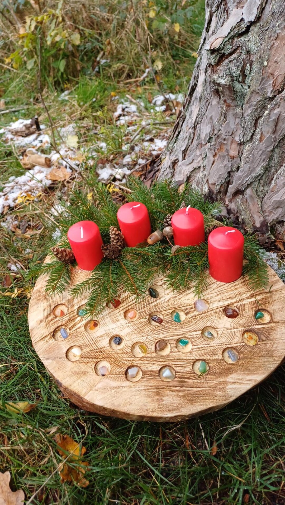 Advent Wreath, Advent Calendar - Etsy