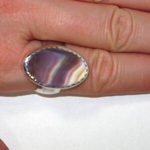 Wide band Wampum and Sterling Silver Ring FREE Shipping | Etsy