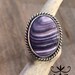 Sterling Silver and Wampum Ring Large Size FREE Shipping - Etsy