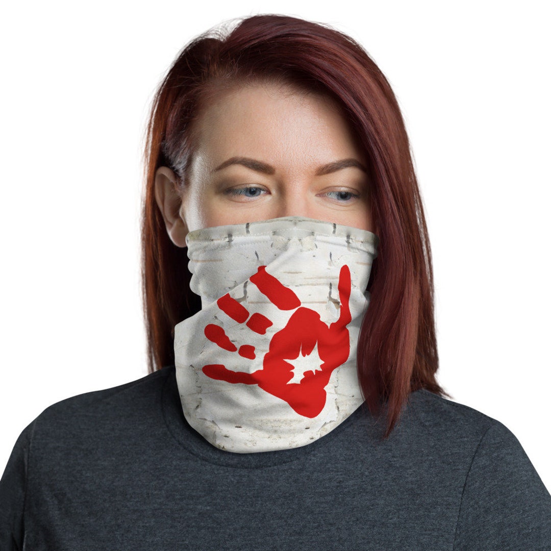 MMIW Awareness. Face Cover, Face Mask, Neck Gaiter, Headband. MMIW ...