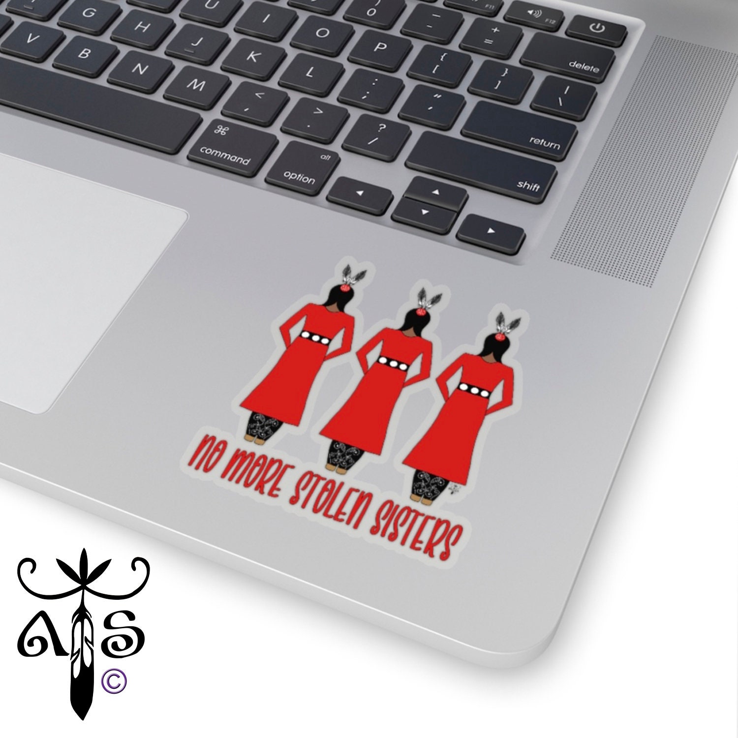 Red Dress Sticker. 3 Ladies in Red Dresses. MMIW Awareness - Etsy