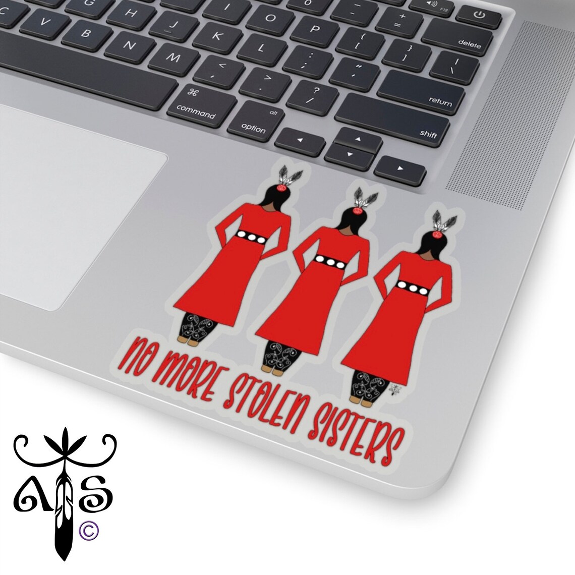 Red Dress Sticker. 3 Ladies in Red Dresses. MMIW Awareness - Etsy