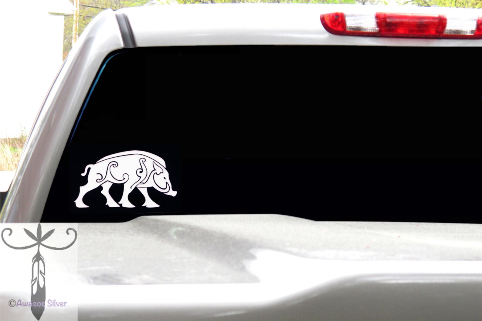 Decal. Wild Boar Decal. Wild Boar. Celtic Decal. Pictish Decal. Pictish ...