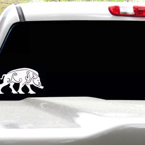 Decal. Wild Boar Decal. Wild Boar. Celtic Decal. Pictish Decal. Pictish ...