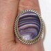 Sterling Silver and Wampum Ring Large Size FREE Shipping - Etsy