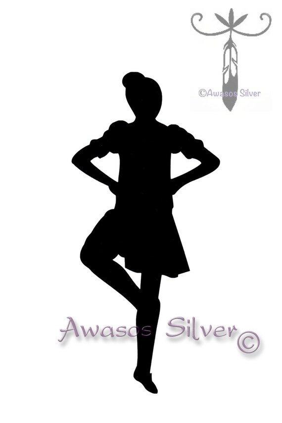 Decal. Highland Dancer Decal. Scottish Highland Dancer. | Etsy