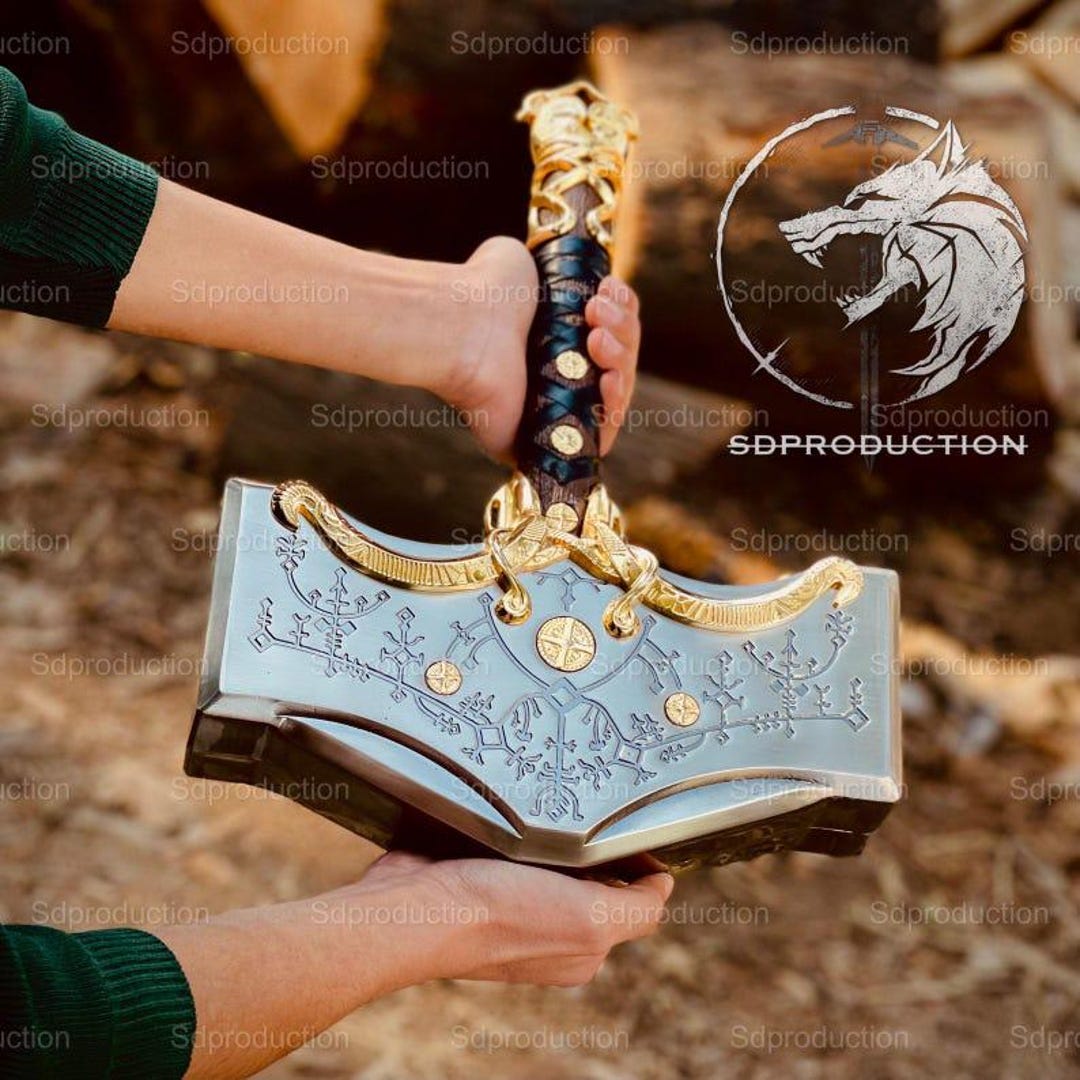 Vikings Hammer, God of War Thor Hammer, God of War Ragnarok, God of War ...