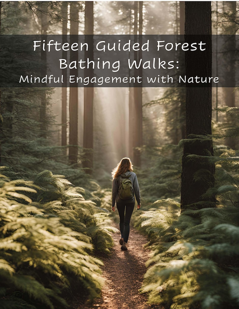 Fifteen Guided Forest Bathing Walks: Mindful Engagement With Nature - Etsy