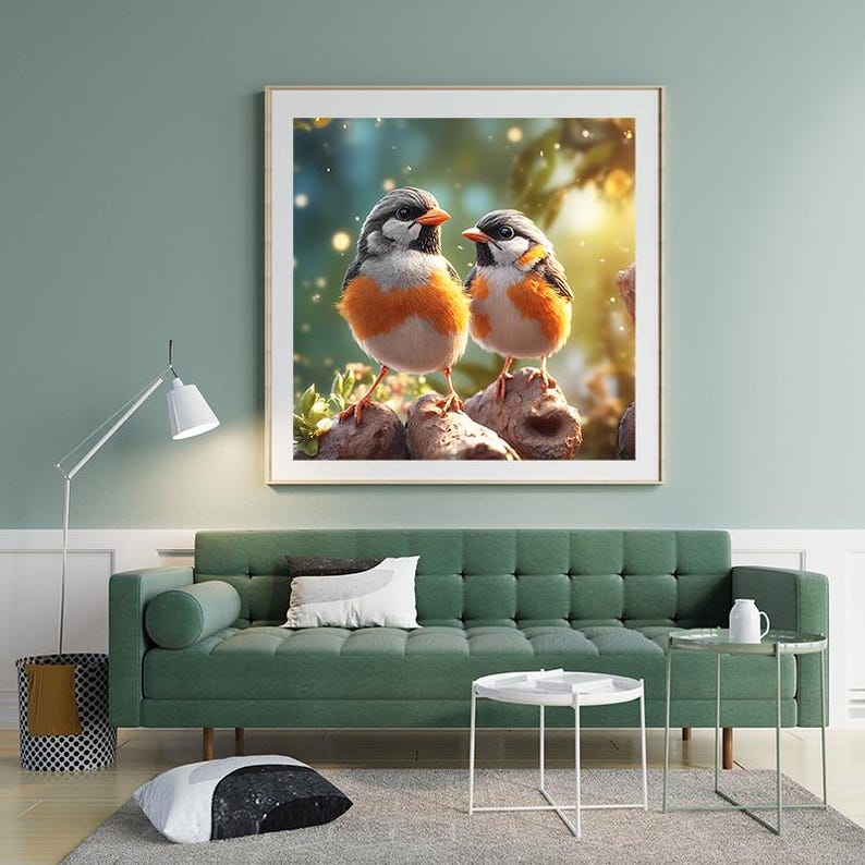 Printable Bird Wall Art, Bird Art Print Wall Decor, Bird Poster, Nature ...
