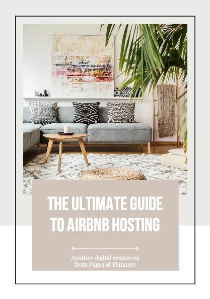 The Ultimate Guide to Airbnb and Hosting | Airbnb Template | Airbnb ...