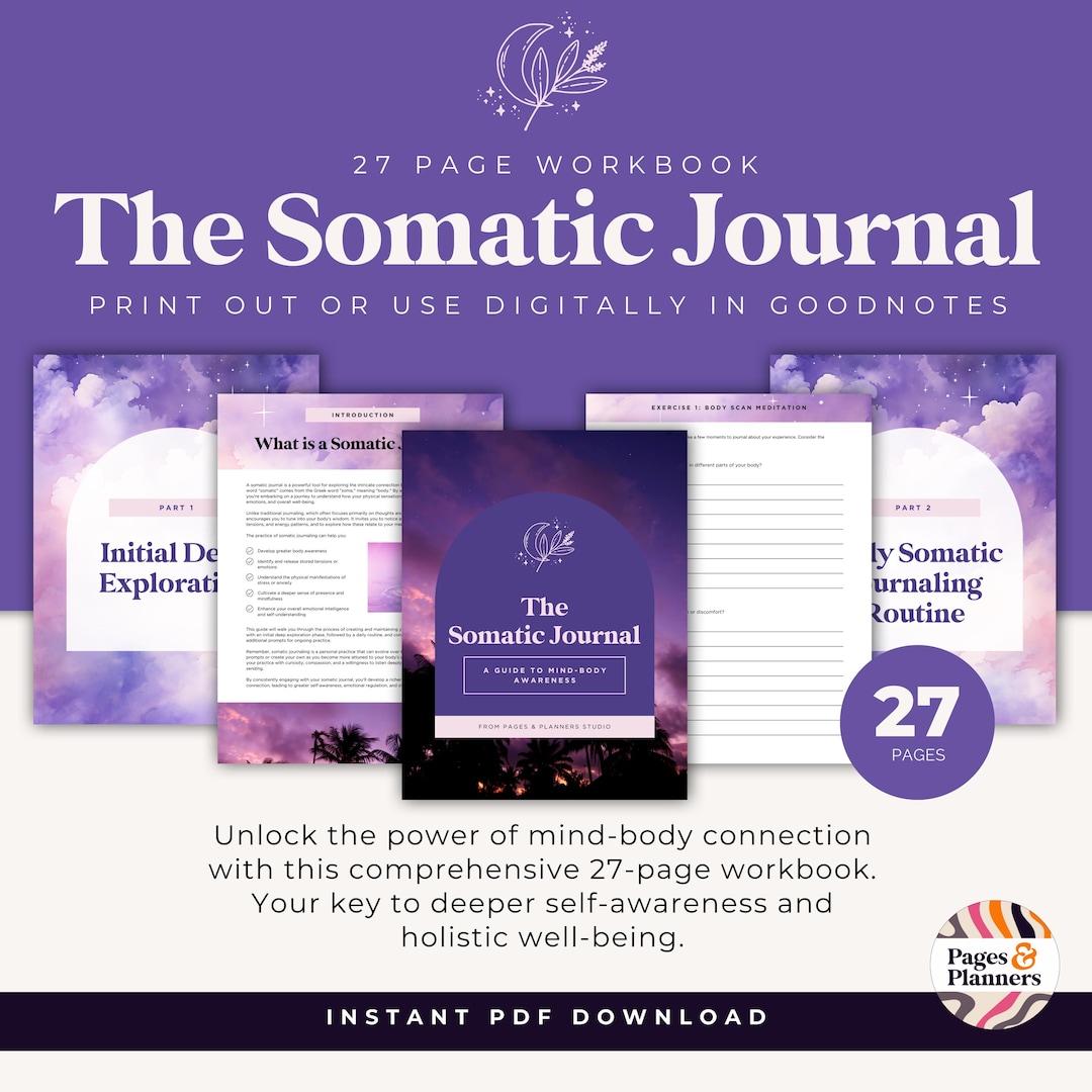 The Somatic Journal - A Guide to Mind-body Awareness | Digital Download ...