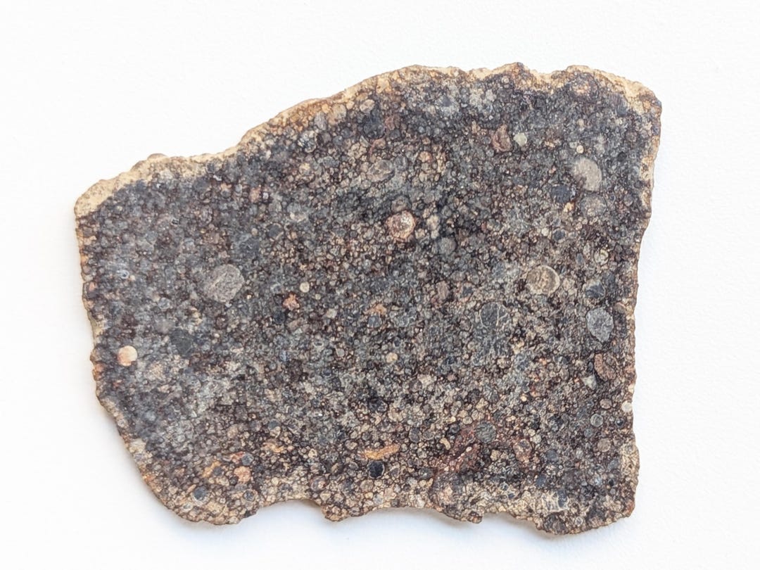 Northwest Africa NWA 12009 Meteorite, Unique Chondrite Stone for Sale ...