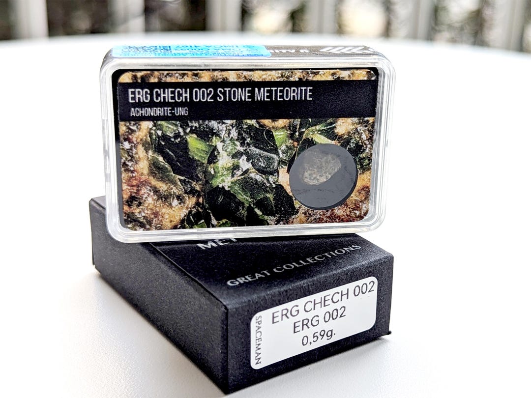 Erg Chech 002 Meteorite, One of the Oldest Known Space Rocks, Certified ...