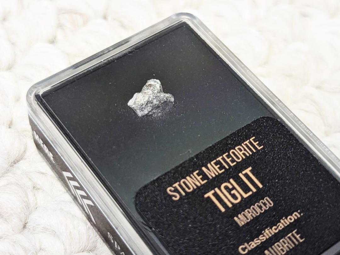 Tiglit Aubrite Meteorite Specimen: Rare Achondrite Cosmic Rock - Etsy