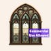 100 Gothic Stained Glass Windows, PNG Clipart, Transparent Background ...