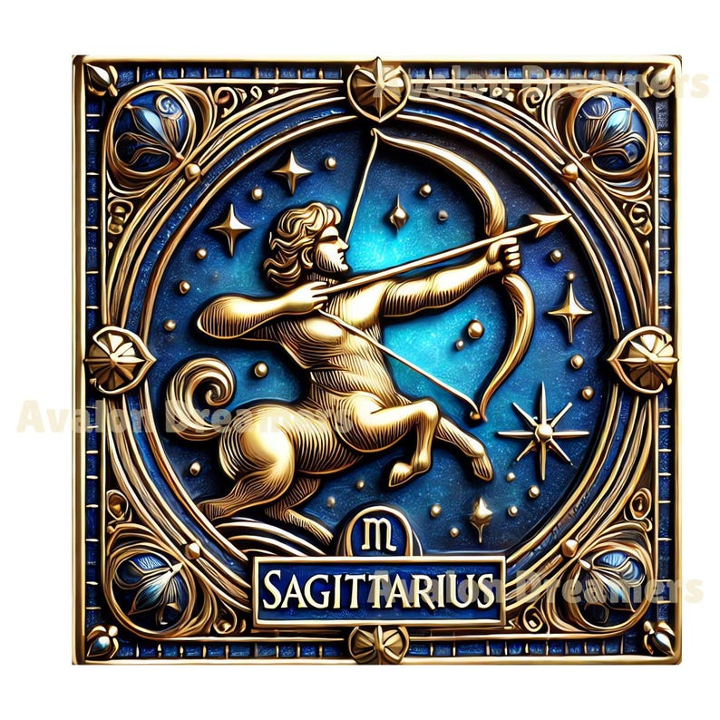 12 Signs of the Zodiac 3D Printable PNG Clipart, Square Tiles 8" X 8 ...
