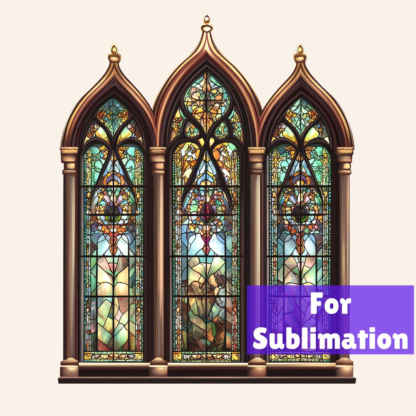 100 Gothic Stained Glass Windows, PNG Clipart, Transparent Background ...
